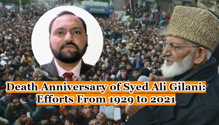 Death Anniversary of Syed Ali Gilani: Efforts From 1929 to 2021 - RAZ TV